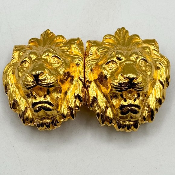 Gay Boyer | Accessories | Vintage Gay Boyer Lion Interlocking Belt ...